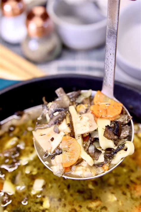 Chicken Mushroom Soup Miss In The Kitchen