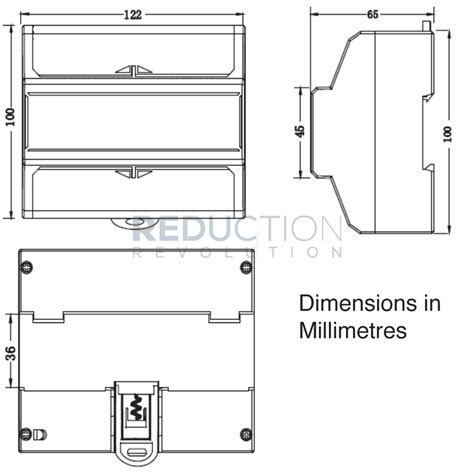 Nmi Approved 3 Phase 100a Electricity Sub Meter By Matelec
