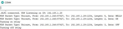 Esp32 Control Via Udp Datagrams 4 Steps Instructables