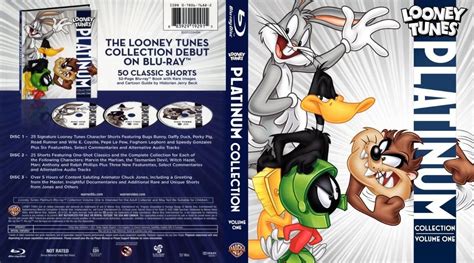 Looney Tunes Platinum Collection Vol 1 En 3 Discos Bluray Bs 5 499