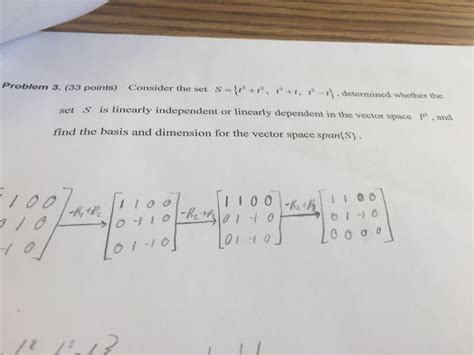 Solved Problem Points Consider The Set S R Chegg