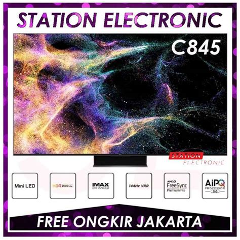 Promo Tcl 55c845 Miniled 4k Uhd Google Tv 55 Inch W/ 144hz Vrr & Imax ...