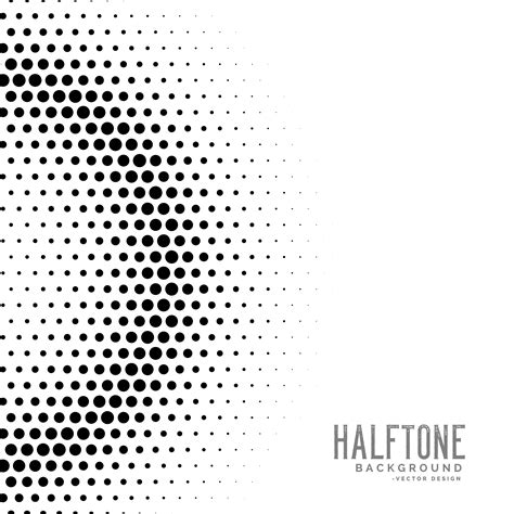 Halftone Gradient Circles Dot Background Download Free Vector Art