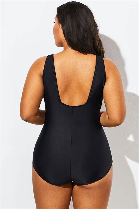 Gradient Exploded Floral Sport One Piece Swimsuit Meetcurve Meetcurve