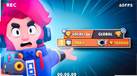 100k Live Trophy Push 🥶l Brawlstars Live Youtube
