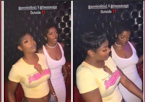 Stella Dimoko Actress Annie Macaulay And Singer Tiwa Savage