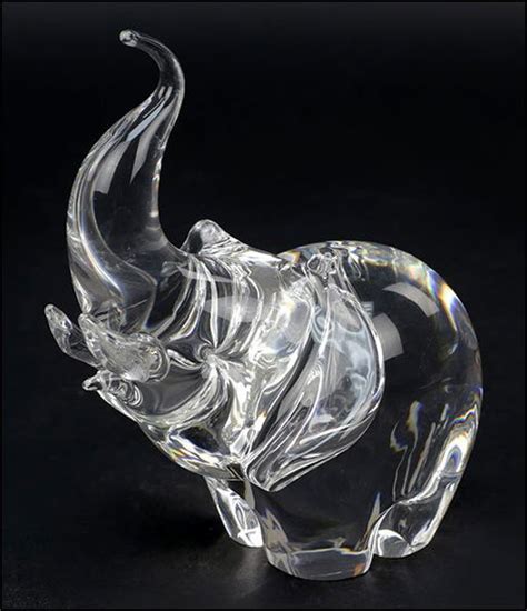 A Steuben Glass Figure Of An Elephant Mar 21 2015 Susanins