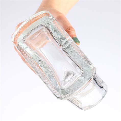 Customized Ml Ml Ml Extra Flint Glass Bottle Gin Vodka Whiskey Tequila Liquor Glass