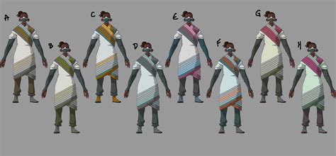 Four Solarpunk Character Designs The Portable City