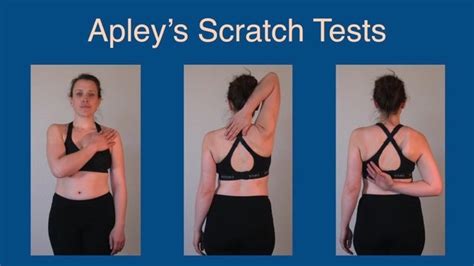 Special Tests Shoulder