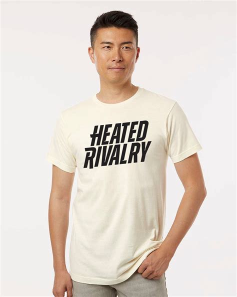 Heated Rivalry Official Logo Tee Natural