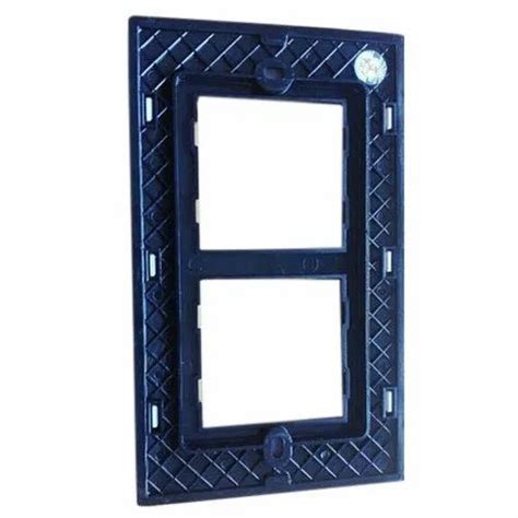 Hosper 16 Amp Rectangular Electric Socket Plate Module Size 4 Module