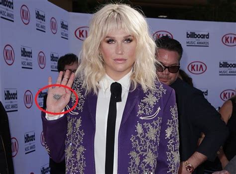 Kesha Anchor Tattoos
