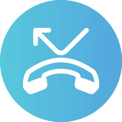 Call Forwarding Generic Flat Gradient Icon
