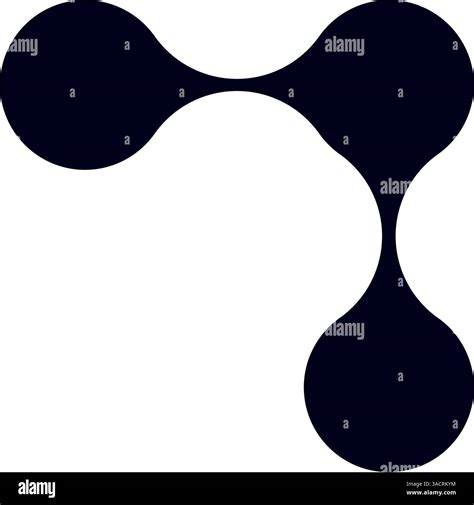 Organic Connect Pattern With Metaball Molecules Geometric Blob Shapes And Fluid Dots Flat