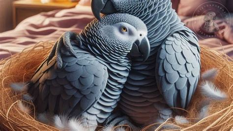 Male Parrot Nesting Behavior