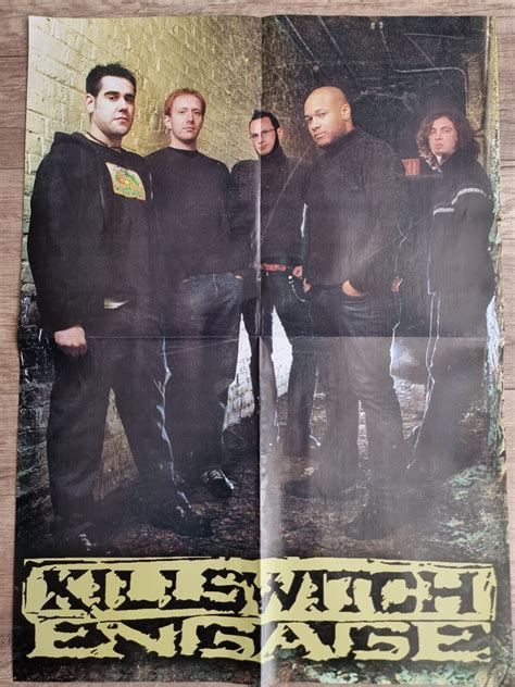 Killswitch Engage Poster From 2005 16 X 22 In 40 X 55 Cm Mint