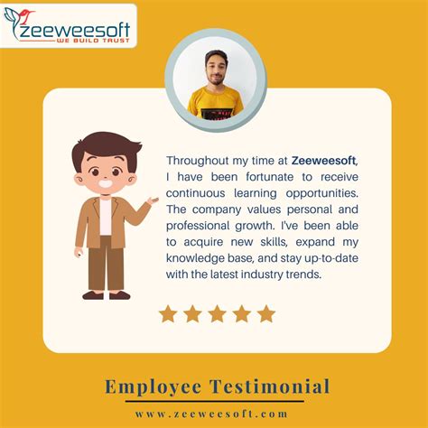 Zeeweesoft On Linkedin Employeetestimonials Proudteam