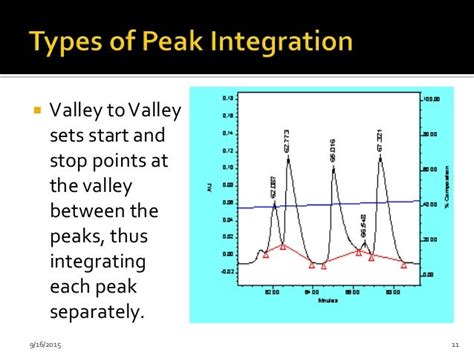 Integration Of Chromatographic Peaks