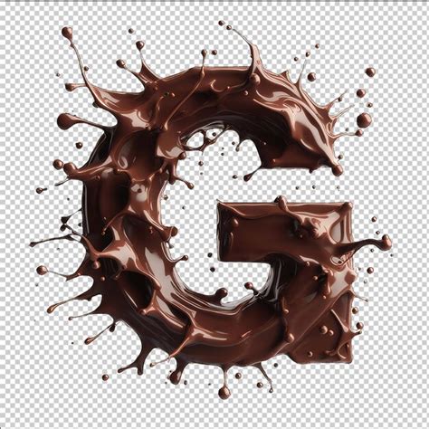 레트로 스타일 물 알파벳클립 아트 프리미엄 Psd 파일