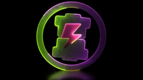 Premium Photo Looping Neon Glow Effect Battery Charger Icon Black