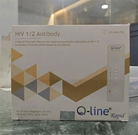 Hiv Antibody Test Kit Number Of Reactionsprepskit 25 Kits At ₹ 625
