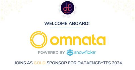 Looking Forward To Seeing The Dataeng Community In Melbourne Omnata