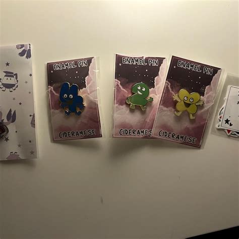 Bfb X Enamel Pin Bfdi Object Show Etsy