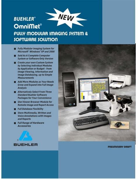 Fully Modular Imaging System And Software Solution