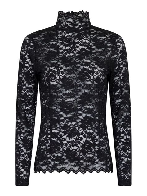 Duckert Co Neo Noir Bluse Liza Laceflower Dukcert Og