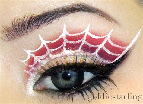 Goldiestarlings Art Of Beauty Blog Halloween Makeup Spider Queen