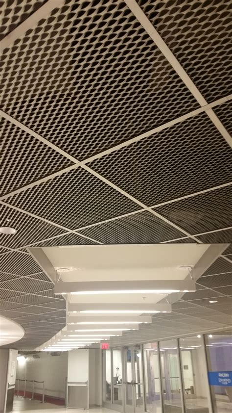 Metal Perforated Ceiling Blinds For Office Building