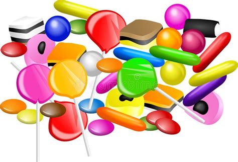 Candy Mixture Stock Illustration Illustration Of Confectionery 60882