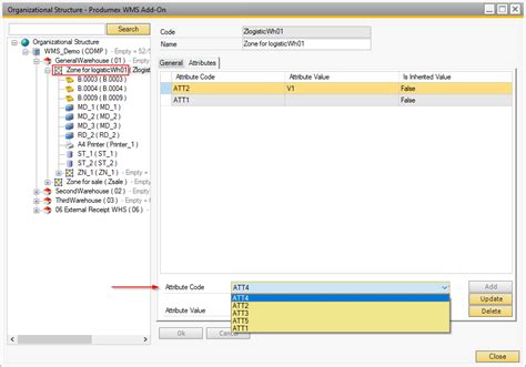 Location Attributes Pmxosat And Pmxoavv Produmex