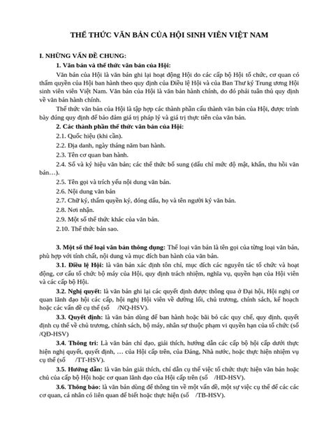 Bfd3e Th Thc Vn Bn Ca Hi Sinh Vin Vit Nam Pdf