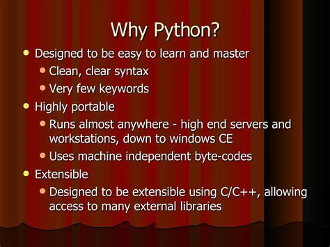 Python Presentation Odp Programming Languages Computing