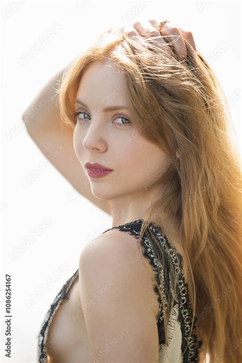 Sexy Portraits Of Young Model Close Up Sexy Female Face Beauty Woman