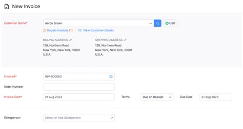 Invoice Creation Import And Customization Help Zoho Billing