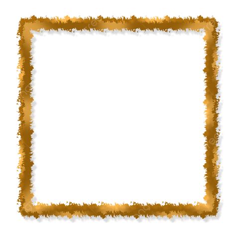 Esthetic Gold Rectangular Frame Aesthetic Gold Rectangular Png
