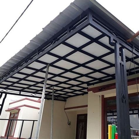 Harga Kanopi Spandek Model Minimalis Elegan Asia Bengkel Las