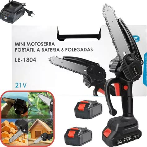 Motosserra Elétrica Portátil Profissional Bateria 21v Frete Grátis
