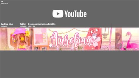 Banner Gfx For Aureliaa Msg Me If Interested In Purchasing Youtube
