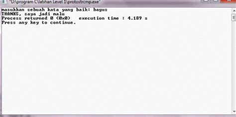 Menggunakan Prototype Strcmp Xsample Garage