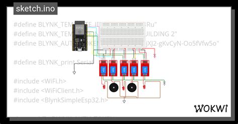 Smart Building Copy Wokwi Esp32 Stm32 Arduino Simulator