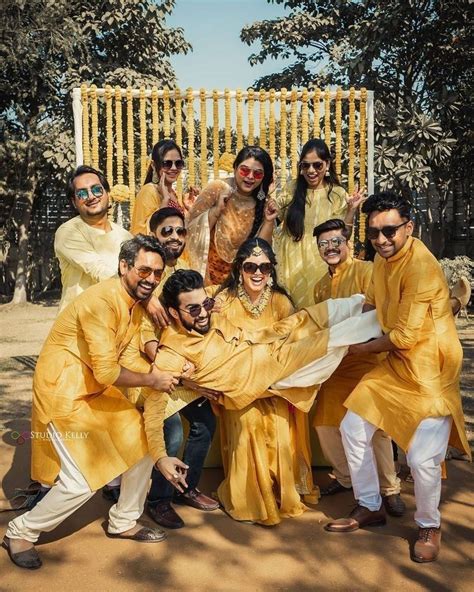 Haldi Photo Shoot Haldi Photography Ideas Groom Photoshoot Funny