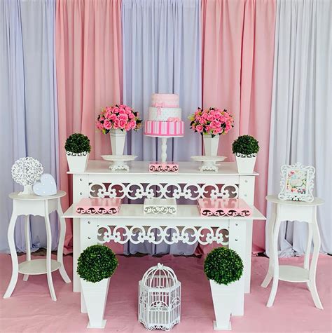 Descobrir 30 imagem decoração rosa de aniversário br thptnganamst edu vn