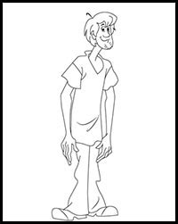 How To Draw Scooby Doo Cartoon Characters Drawing Tutorials Drawing How To Draw Scooby Doo