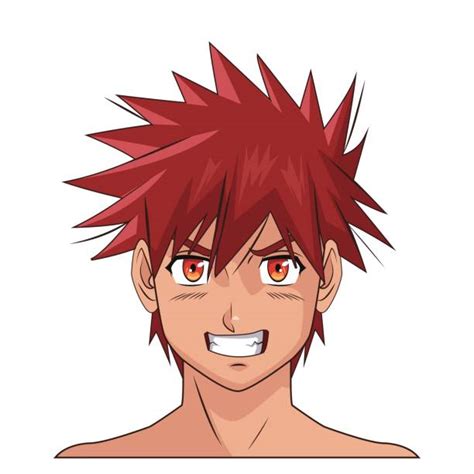 Anime Hair Male Spiky