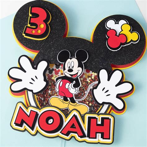Mickey Mouse Cake Topper Mickey Mouse Clubhouse Mickey Mouse Party