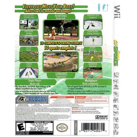 Deca Sports Nintendo Wii Seminovo Jogo Mídia Física Arena Games